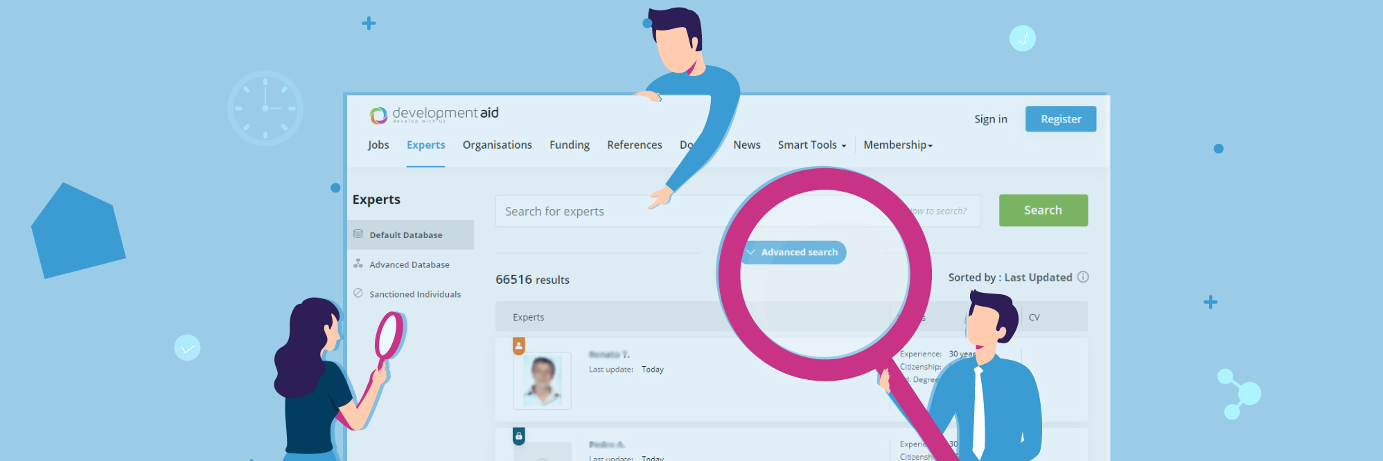 Three steps to improve profile visibility DevelopmentAid