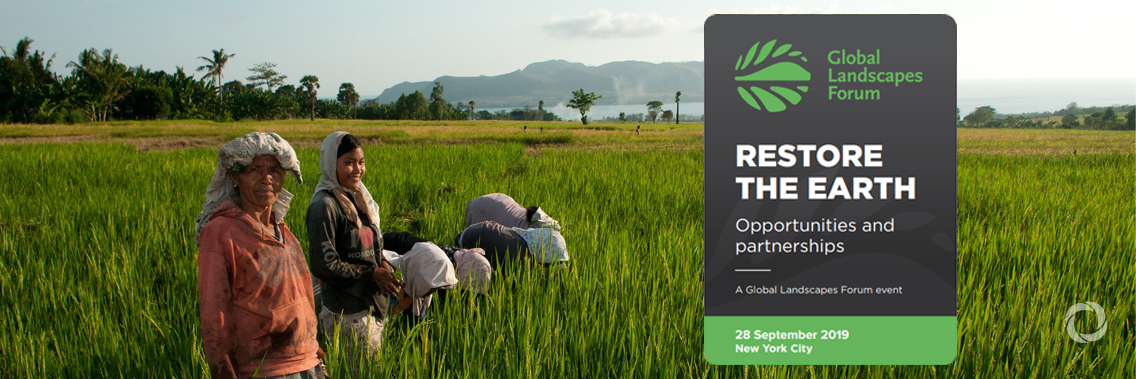 The Global Landscapes Forum 2019: Restore the Earth DevelopmentAid