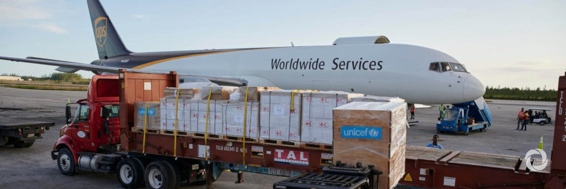 Humanitarian plane with 1.5 tons of UNICEF supplies lands in hurricane ...