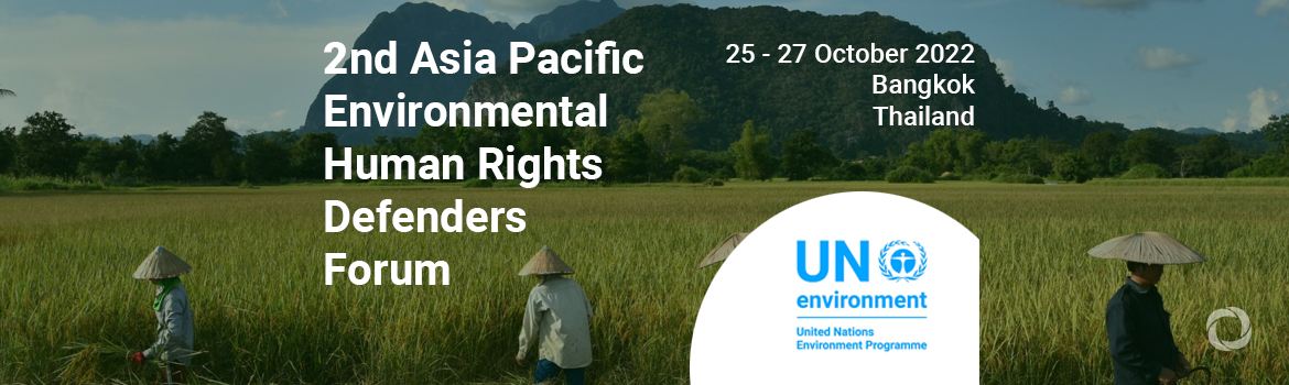 2nd Asia Pacific Environmental Human Rights Defenders Forum DevelopmentAid