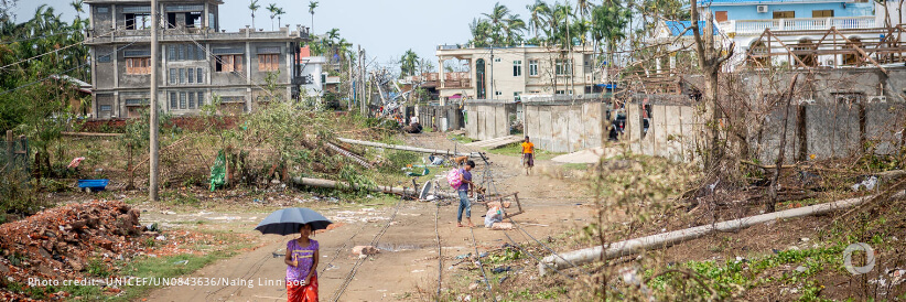 Millions of children at risk in Myanmar and Bangladesh in the aftermath ...
