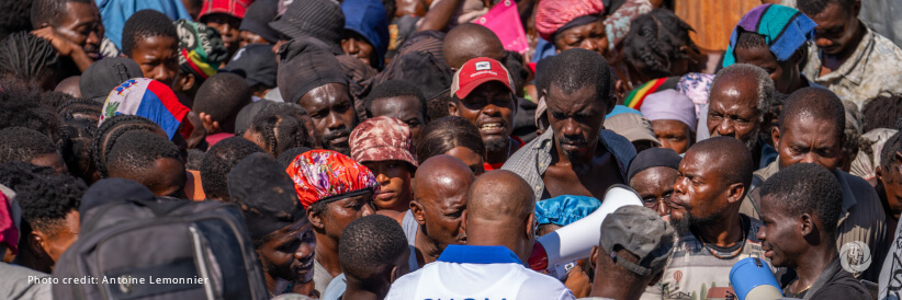 In Haiti, escalating violence increases displacement and basic needs ...